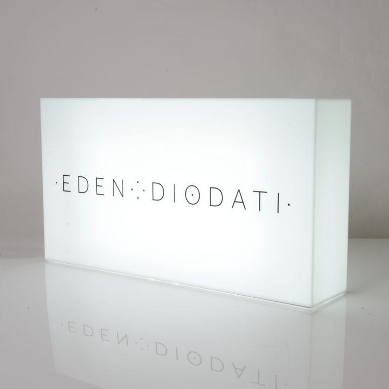 Retail Lightbox Display | Double Sided Lightbox Cube | Luminati
