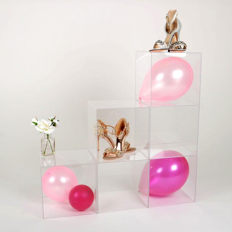 Acrylic Display Cubes | Clear Product Diplay | Luminati
