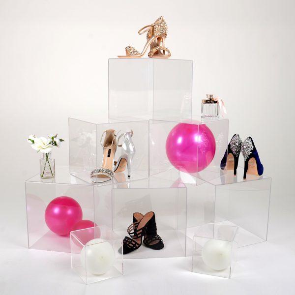 Acrylic Display Cubes | Clear Product Diplay | Luminati