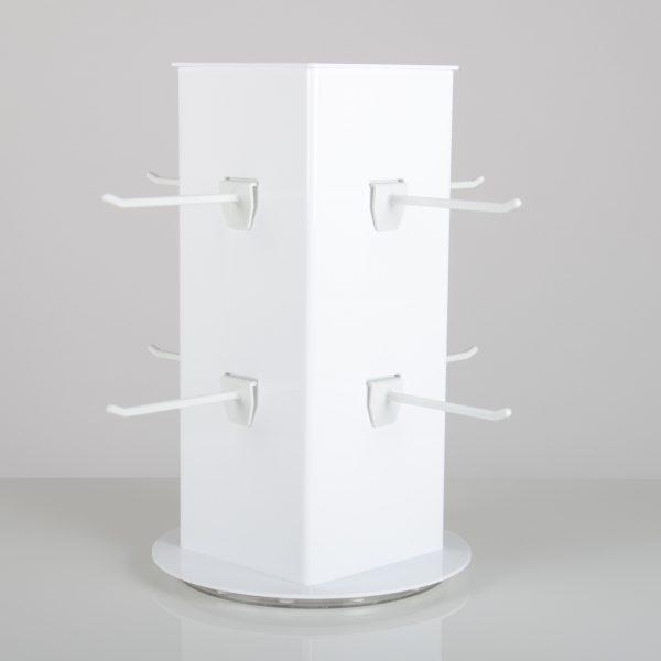 Counter Top Hooks Display Stand | Rotating POS for Small Items
