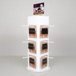 Counter Top Hooks Display Stand | Rotating POS for Small Items