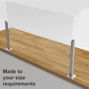 Glass Sneeze Screens | Custom Food Guards & Protection | Luminati