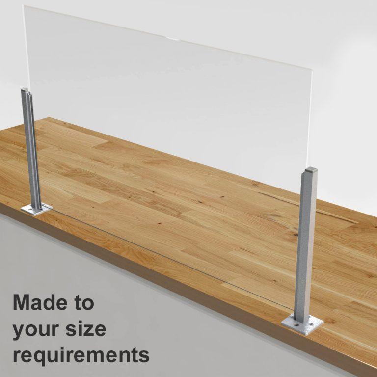 Made to Measure Sneeze Guard | Custom Size Protection Screen