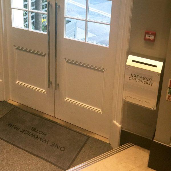 Contactless Hotel Checkout Unit | From £125.31