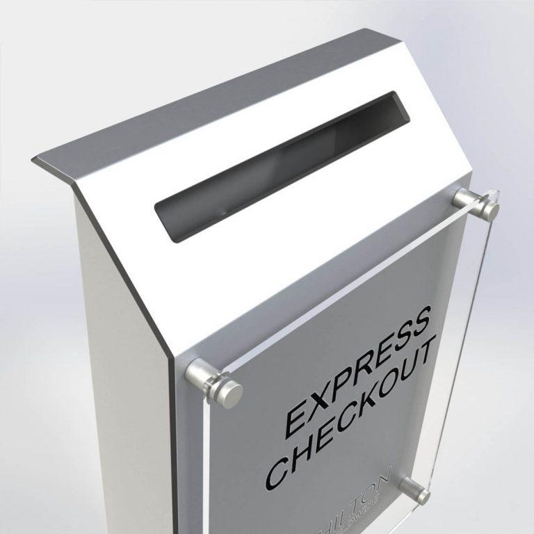 Hotel Express Checkout Key Drop Box | Luminati