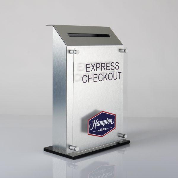 Hotel Express Checkout Key Drop Box | Luminati