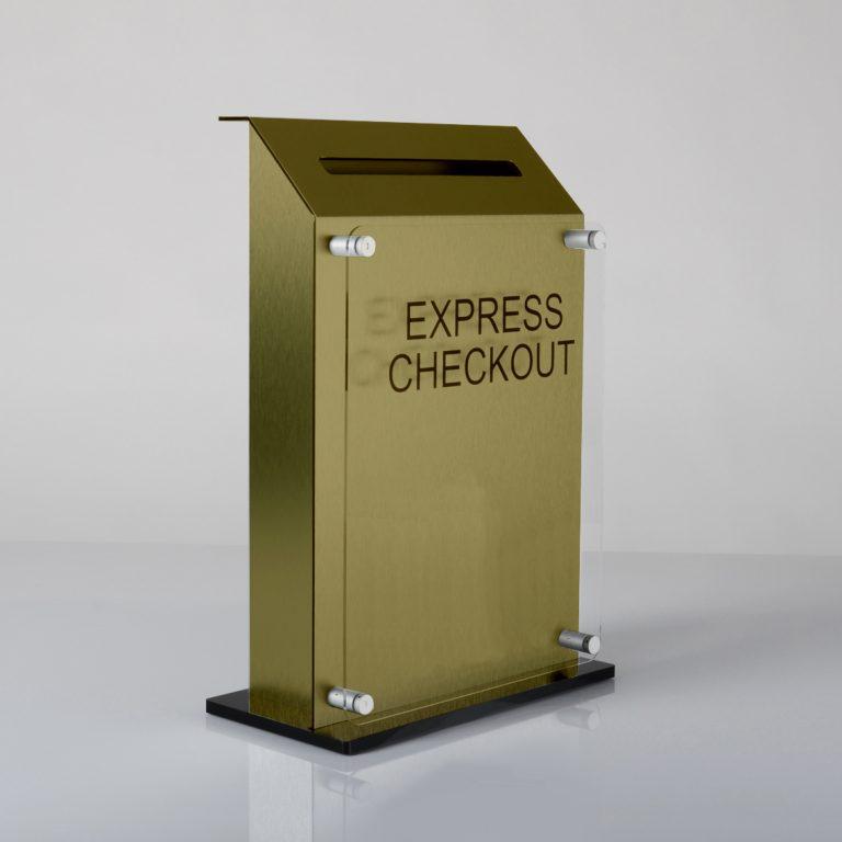 Hotel Express Checkout Key Drop Box | Luminati