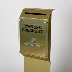 Hotel Express Checkout Floor Standing Unit | From £211.43