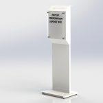 Hotel Express Checkout Floor Standing Unit | From £211.43
