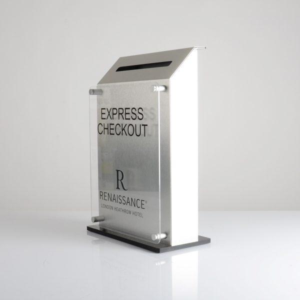 Hotel Express Checkout Key Drop Box | Luminati