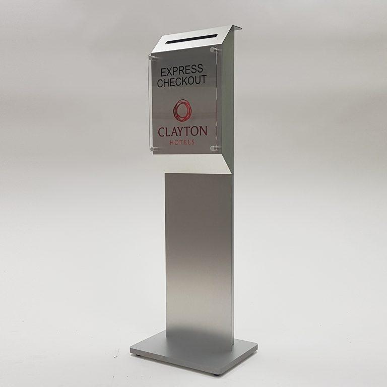 Hotel Express Checkout Floor Standing Unit | From £211.43