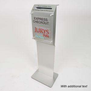 Hotel Express Checkout Floor Standing Unit | From £211.43