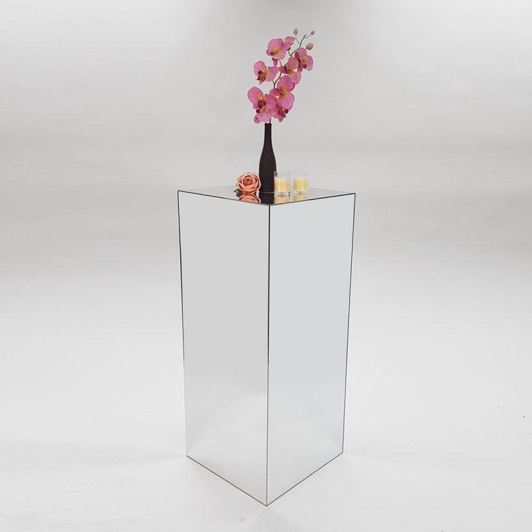 Mirrored Display Plinth and Pedestals | Display Plinths | Luminati