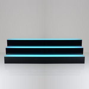 Tiered LED Illuminated Back Bar Display | Luminati