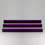 Tiered LED Illuminated Back Bar Display | Luminati