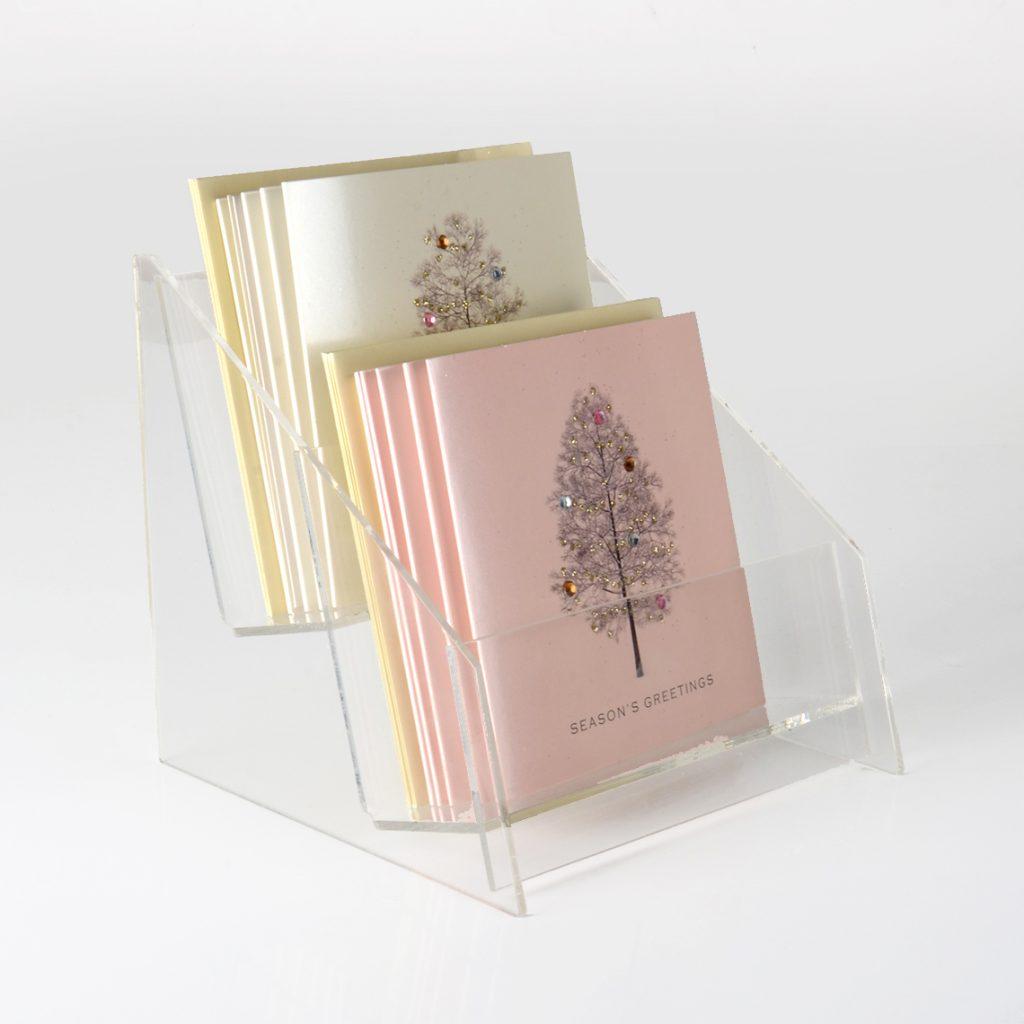 Countertop Acrylic Card Spinner | Rotating Card Displays