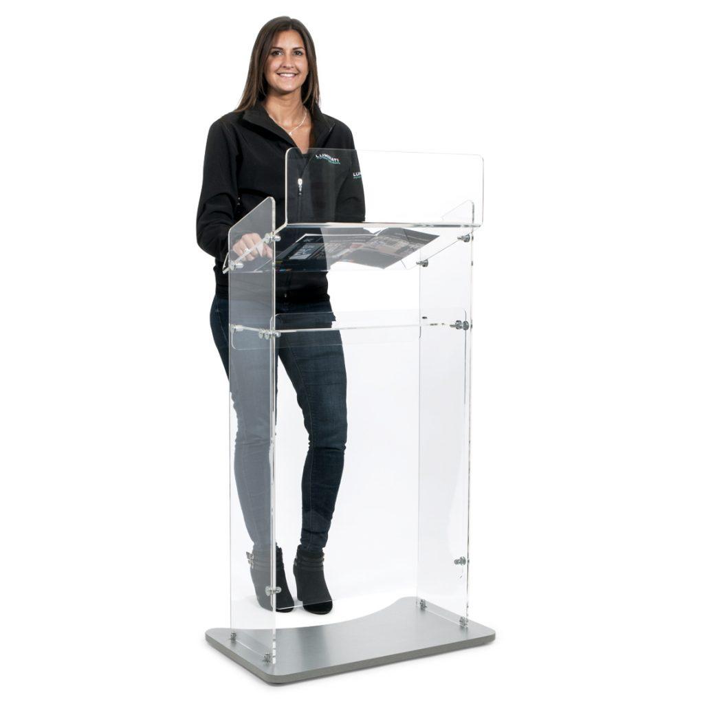Coloured Acrylic Lectern | Luminati