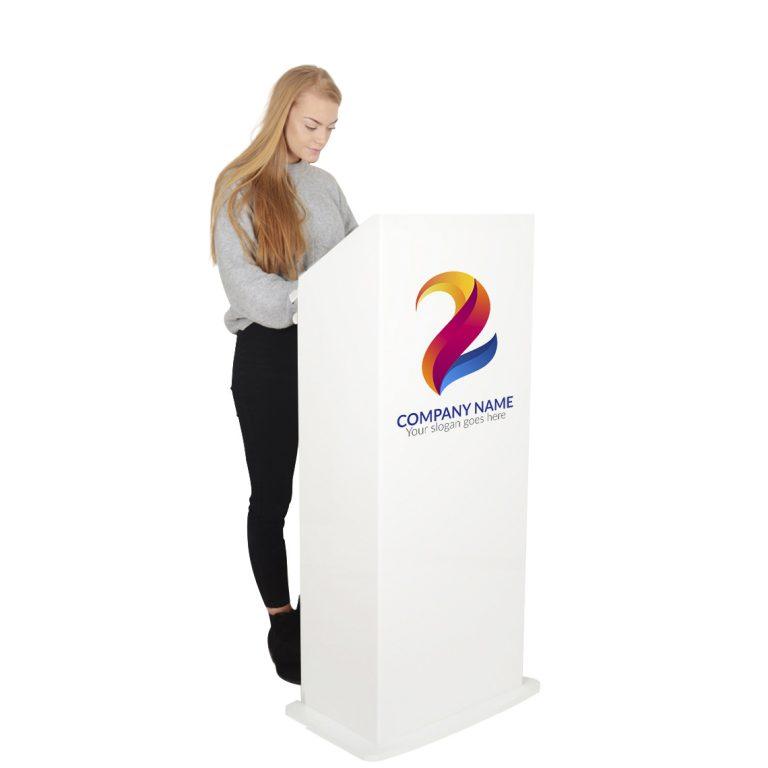 Branded Lectern | Events, Conference & Presentation | Luminati