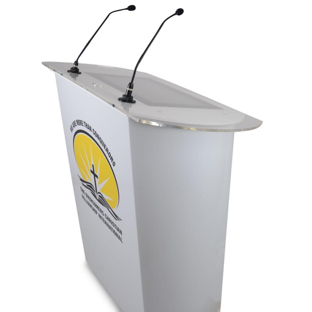 Custom Lecterns with Digital Display | Luminati