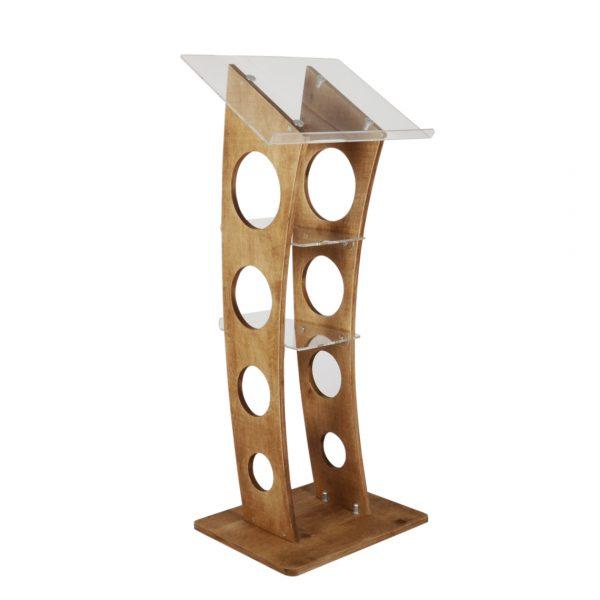 Portable Desktop Lectern | Wooden Lectern | Luminati