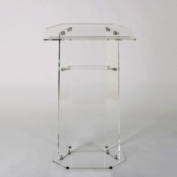 Acrylic Lectern for Presentation | Optional Logo Printing