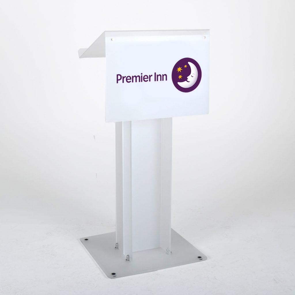 Branded Hospitality Lectern | Luminati