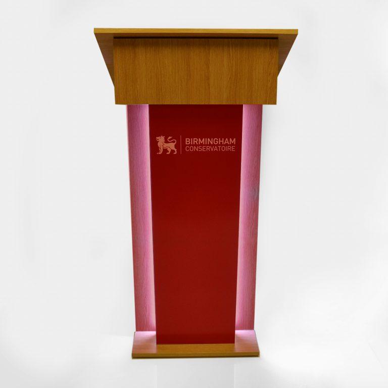 Illuminated Lectern | Wood & Acrylic | Luminati
