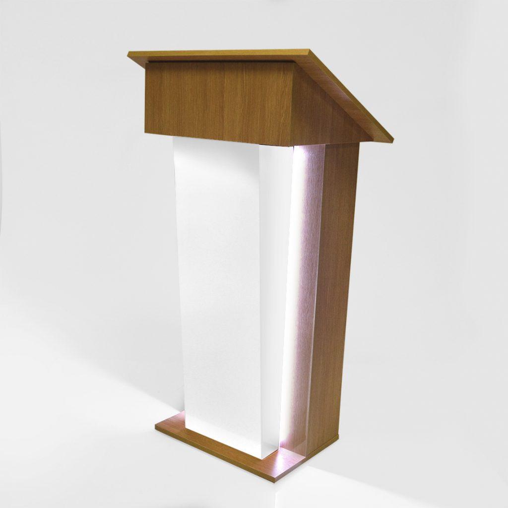 Illuminated Lectern | Wood & Acrylic | Luminati