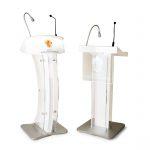 Custom Lecterns with Microphone | Luminati