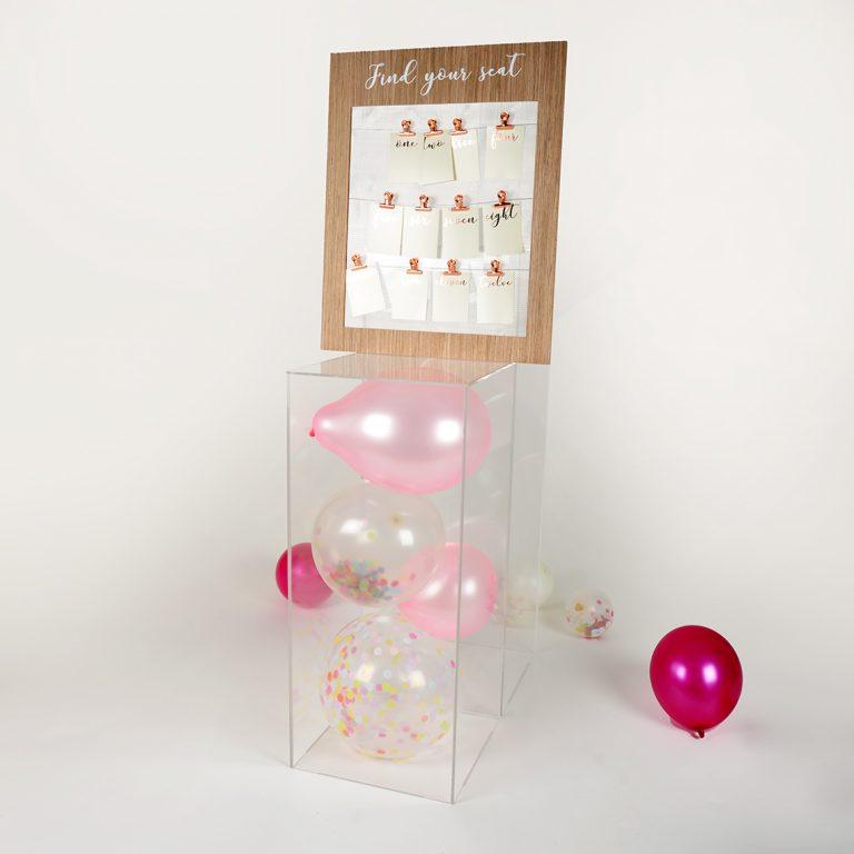 Acrylic Display Plinth | Up To 900mm High | Luminati