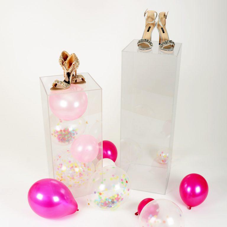 Acrylic Display Plinth | Up To 900mm High | Luminati