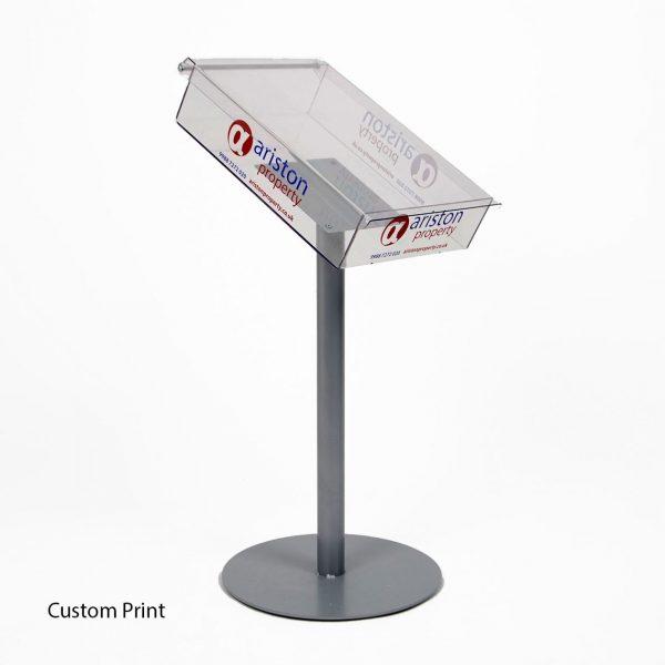 Newspaper & Magazine Tray | Outdoor Literature Stand | Luminati