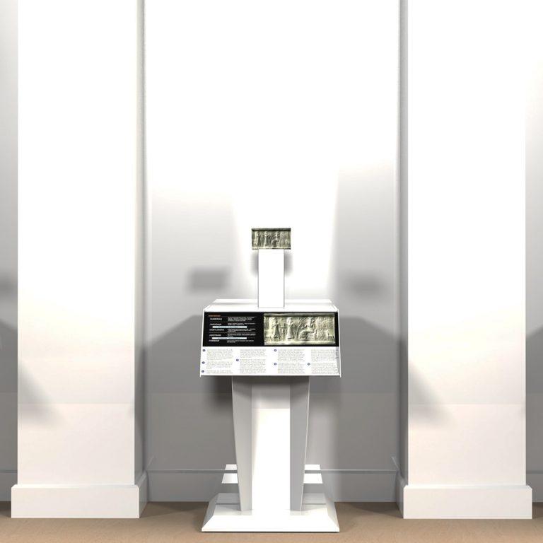 Museum Display Pedestal For Artwork & Artefacts | Illuminated ...