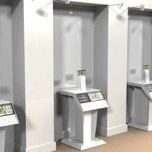 Museum Display Plinths | Product Display Plinths with Lighting