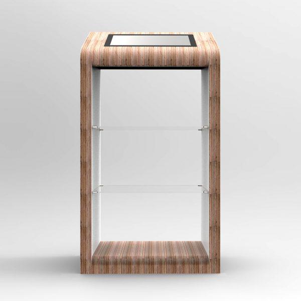 Retail Plinth with Screen