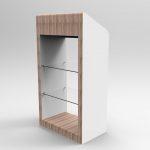 Retail Plinth with Screen