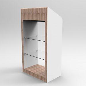Retail Plinth with Screen