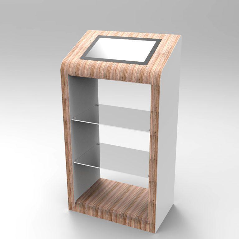 Retail Plinth with Screen