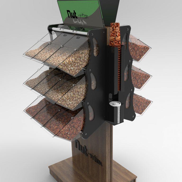 Floorstanding Pick and Mix Dispenser | Packaging Free Food Display