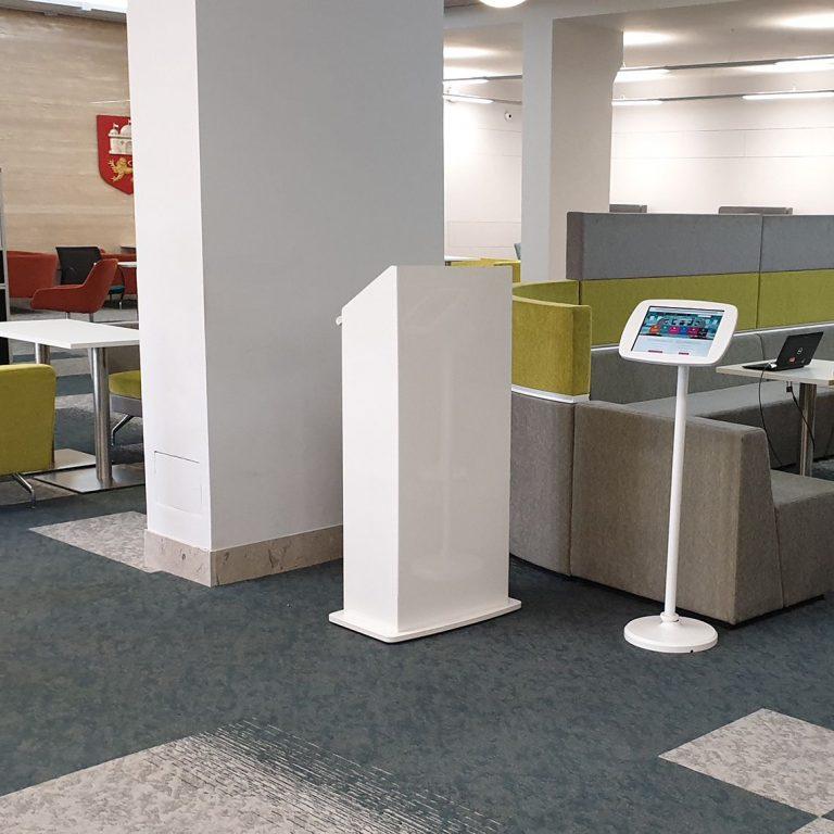 Coloured Acrylic Lecterns for Presentations & Talks | Luminati
