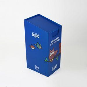 Magazine & Newspaper Dump Bin | Spring Loaded Dump Bin