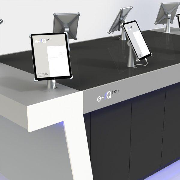 Custom Retail Display Table with Illumination | Luminati