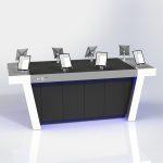 Custom Retail Display Table with Illumination | Luminati