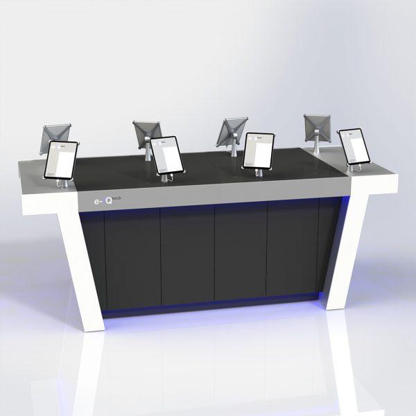 Custom Retail Display Table with Illumination | Luminati