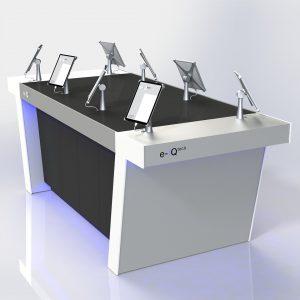Custom Retail Display Table with Illumination | Luminati