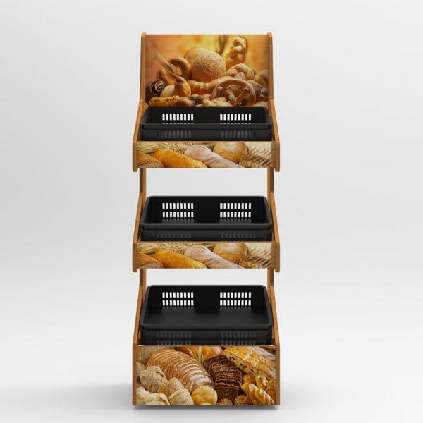 Supermarket Basket Display Stands | Food, Wine & Flowers Display