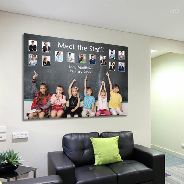 Printed Staff Display Boards | Bespoke Wall Boards | Luminati