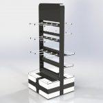 Double Sided Floor Standing Display Unit | Bespoke Retail Stands