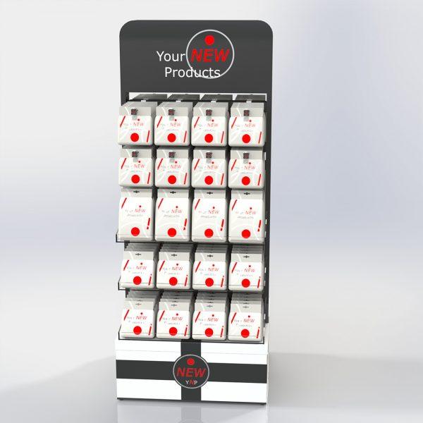 Double Sided Floor Standing Display Unit | Bespoke Retail Stands