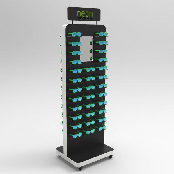 Opticians & Sunglasses Display Stand | Double Sided Eyewear Stand